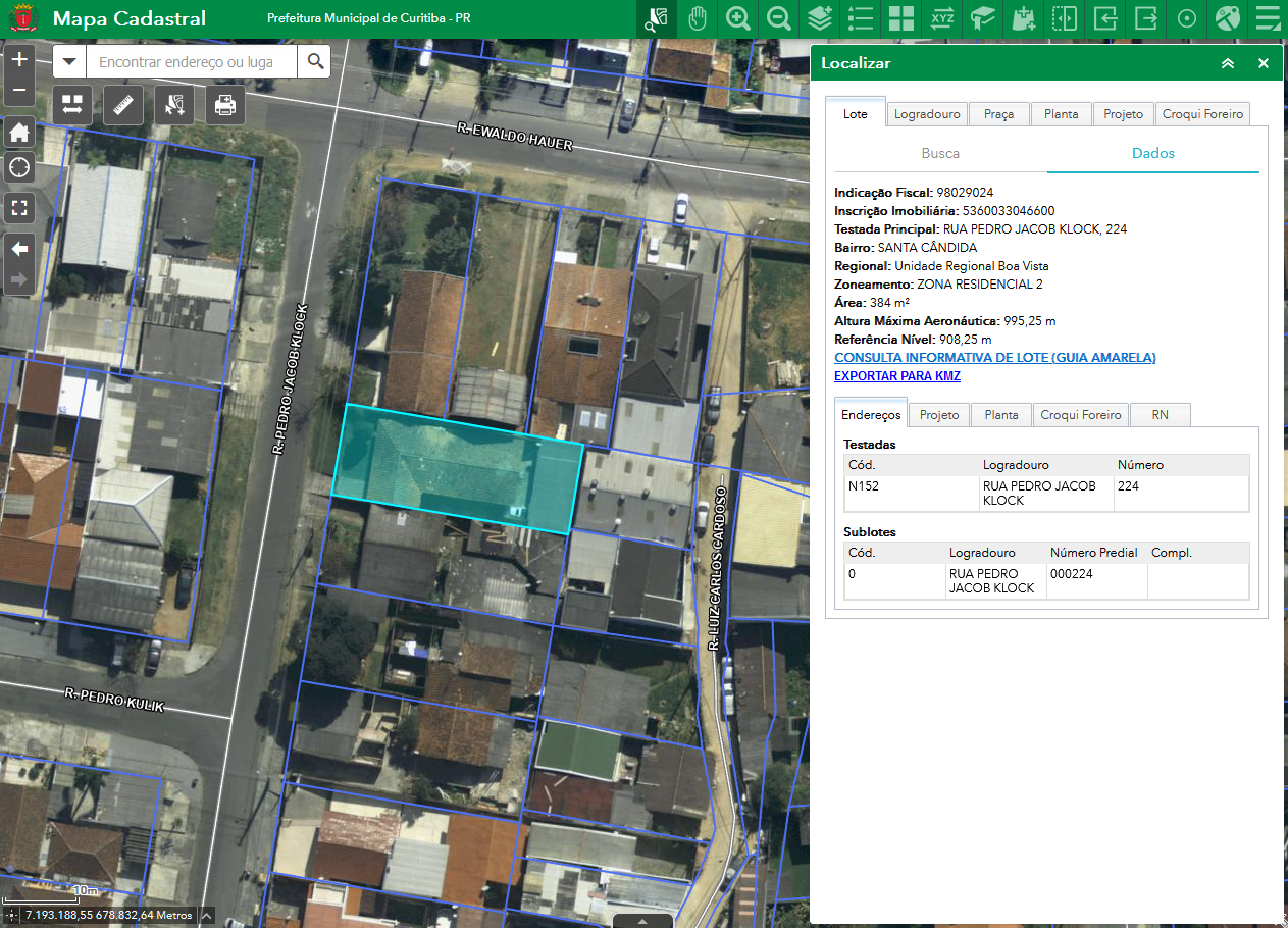 OLEILÕES - IMÓVEL RESIDENCIAL NA RUA PEDRO JACOB KLOCK, SANTA CÂNDIDA
